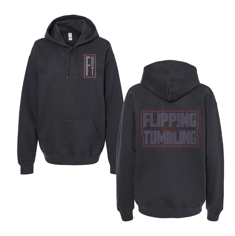 Flipping Out Hoodie 2025-2026 [Rhinestone or Plain] – FOT Pro Shop